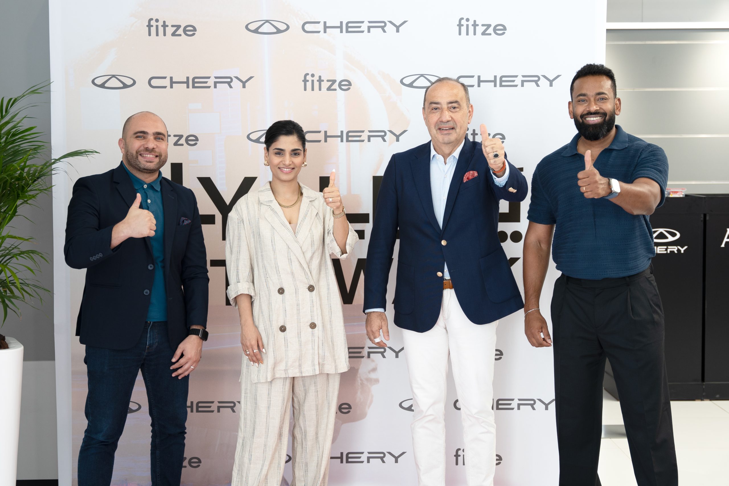 Fitze, Chery and Oasis Mall, Dubai launch Yalla Let's Walk Challenge ...